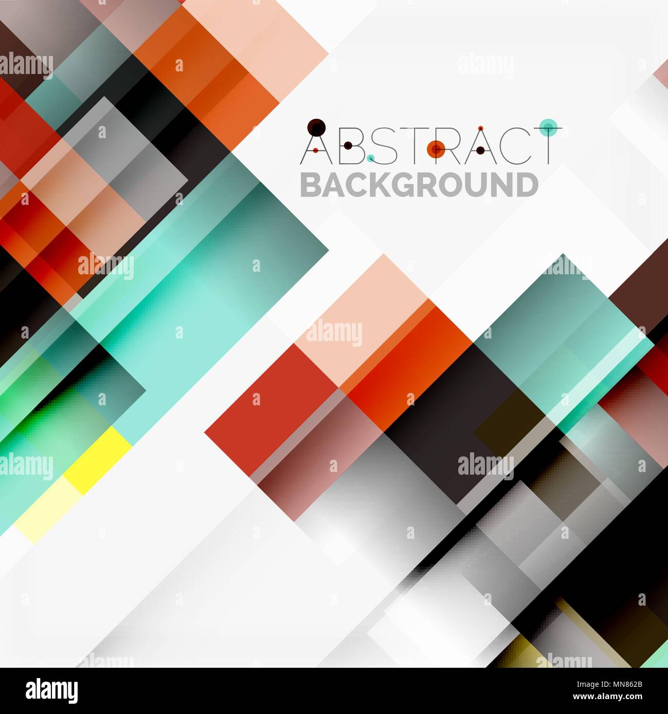 Abstract blocks template design background, simple geometric shapes on ...