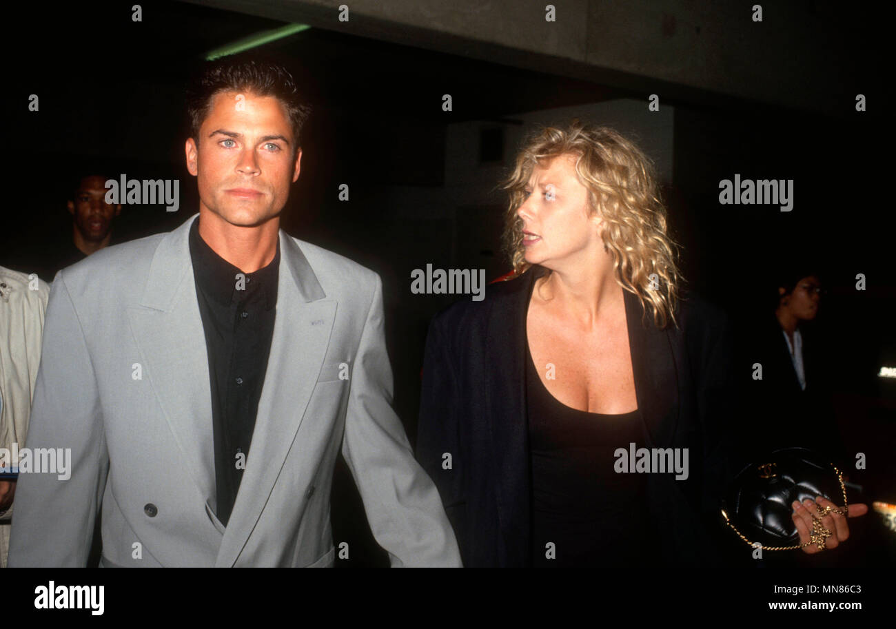 UNIVERSAL CITY, CA - AUGUST 13: (L-R) Actor Rob Lowe and Sheryl Berkoff ...