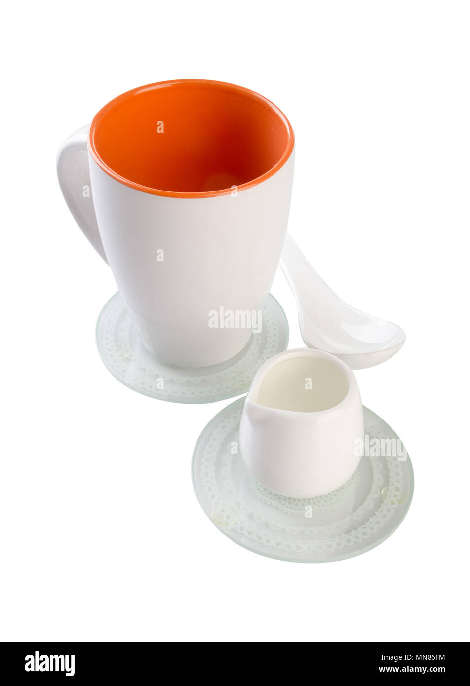 Coffee menu paper mockup Cut Out Stock Images & Pictures - Alamy