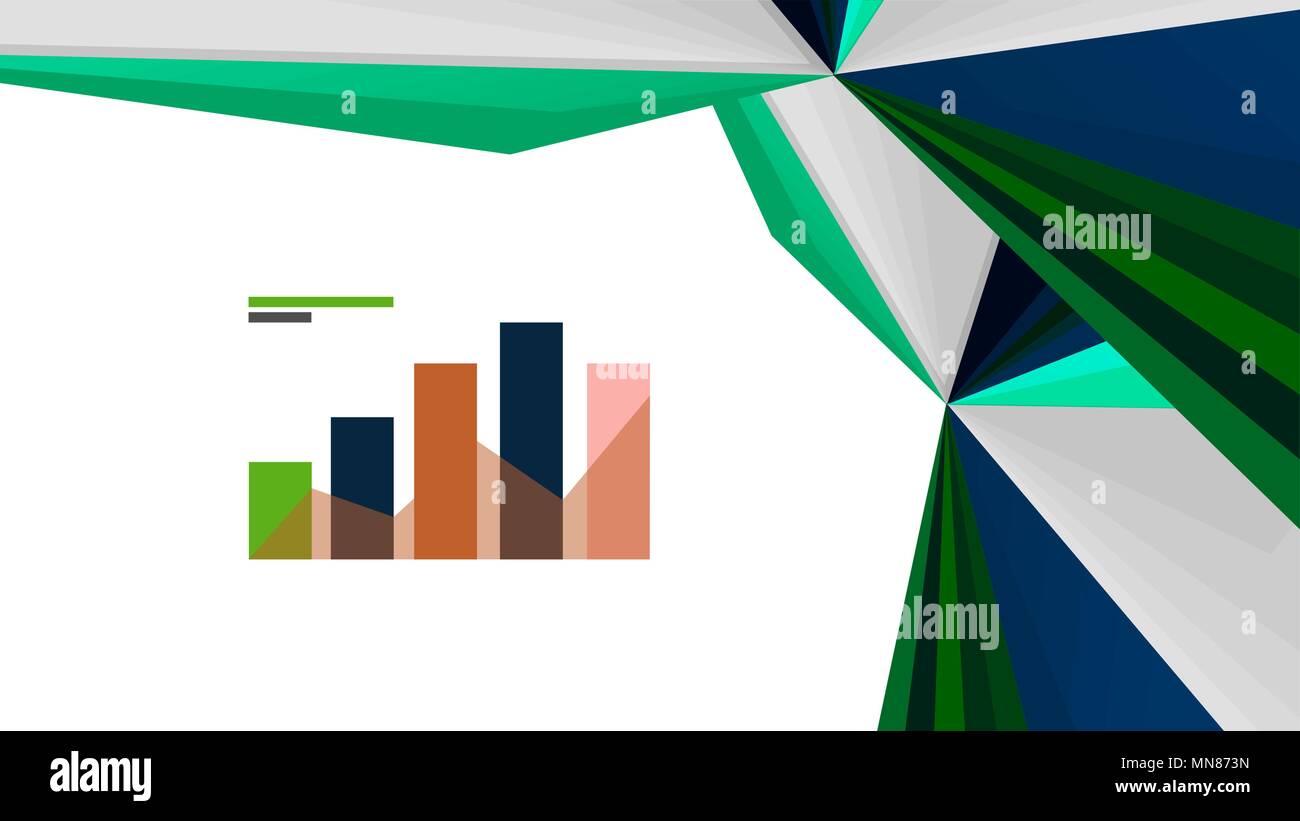 Modern triangle presentation template. Modern triangle presentation ...