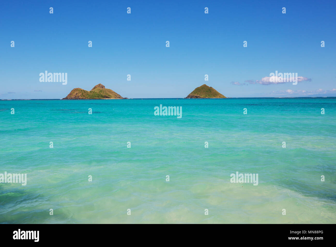 Beautiful landscapes in Oahu island, Hawaii Stock Photo - Alamy