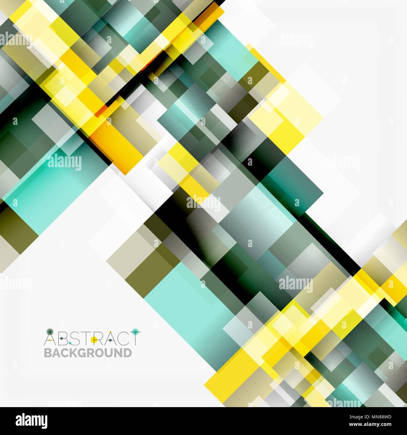 Abstract blocks template design background, simple geometric shapes on ...