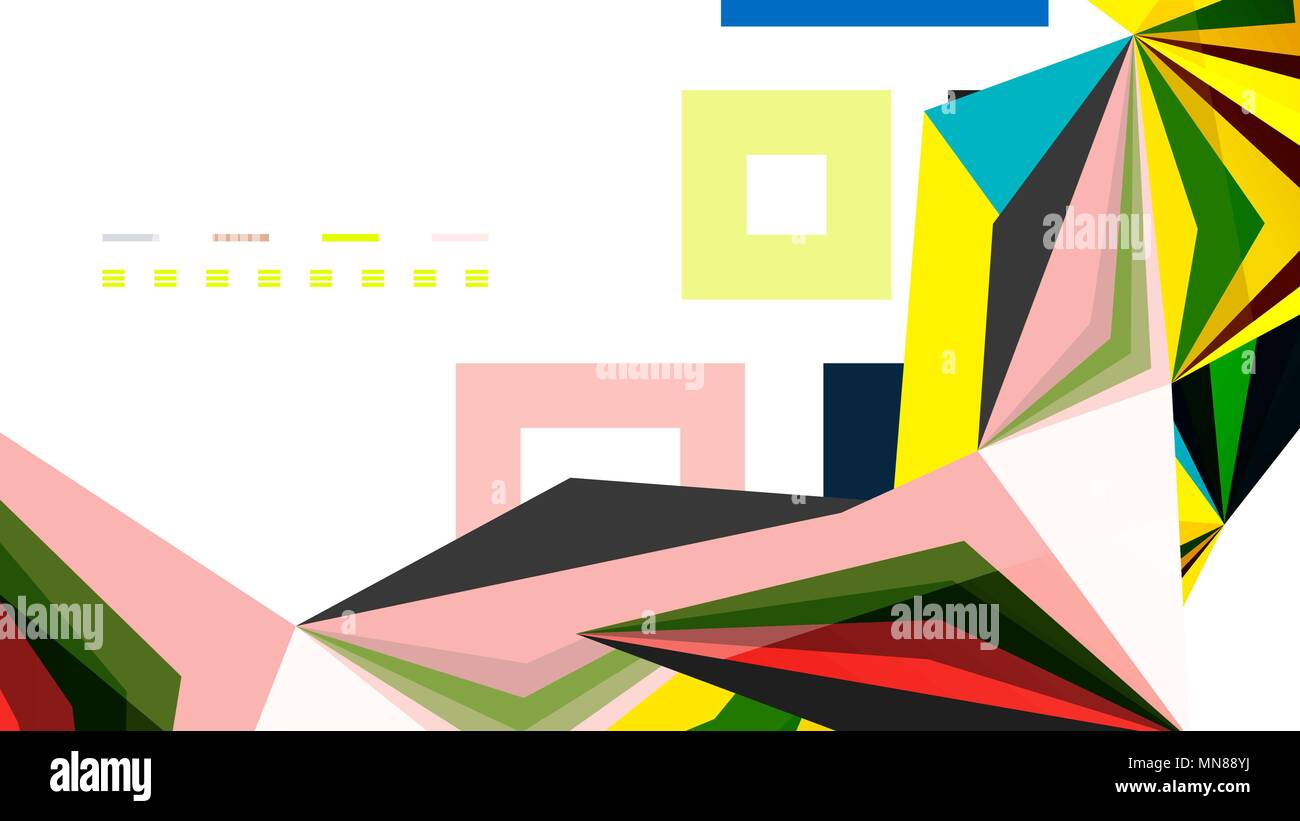 Modern triangle presentation template. Modern triangle presentation ...