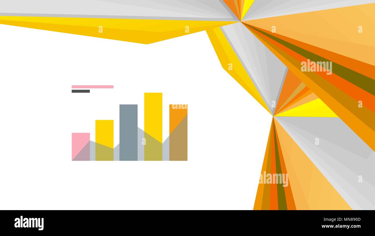 Modern triangle presentation template. Modern triangle presentation ...