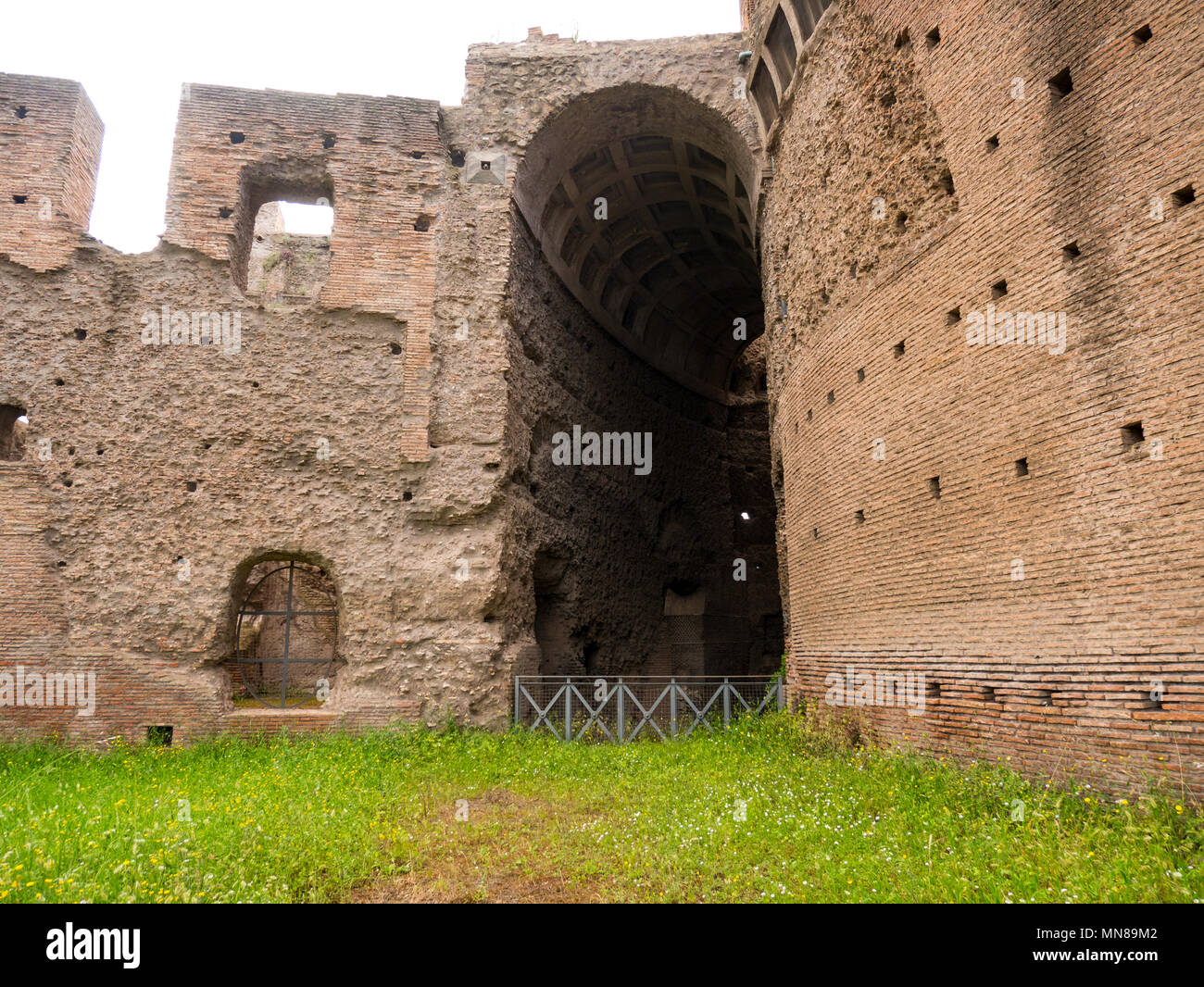 ancient busts of Roman emperors, ancient Rome Italy Stock Photo - Alamy