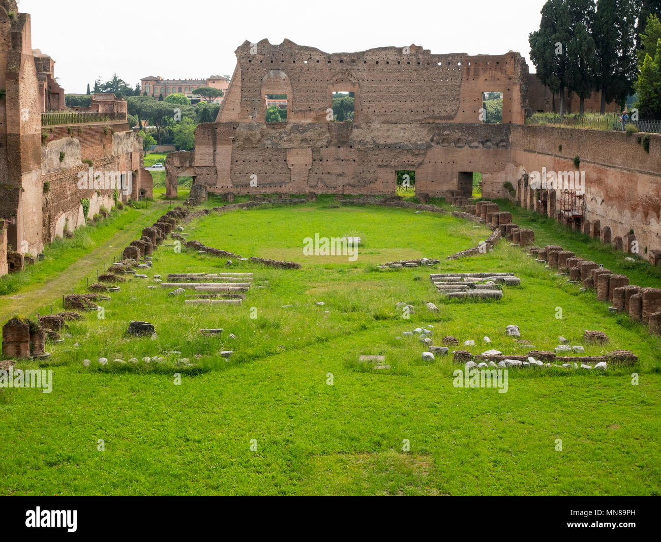 Ruins ancient roman circus hi-res stock photography and images - Alamy