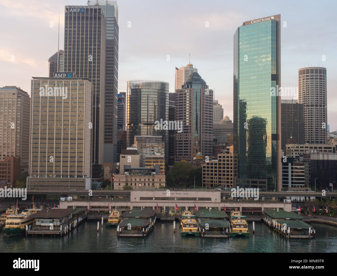 Circular quay ferry terminal hi-res stock photography and images - Alamy