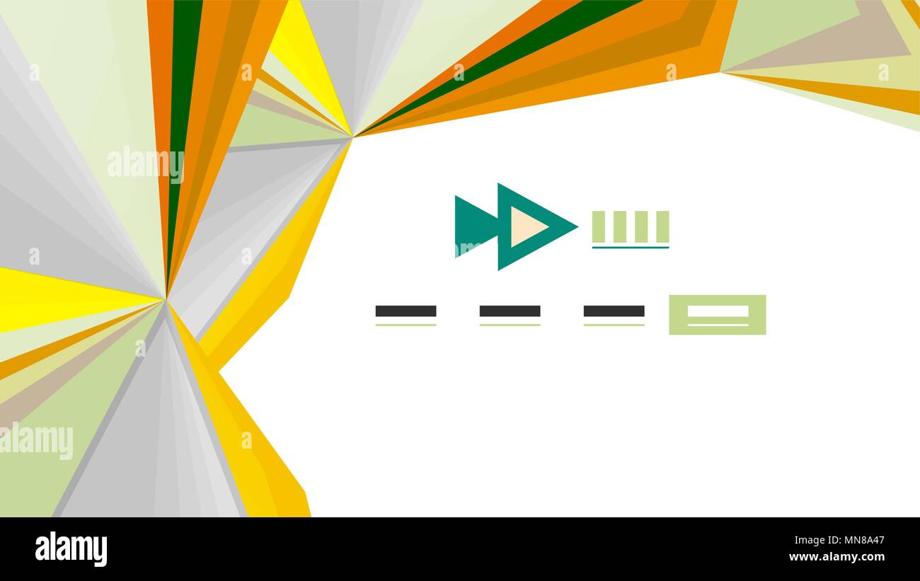 Modern triangle presentation template. Modern triangle presentation ...