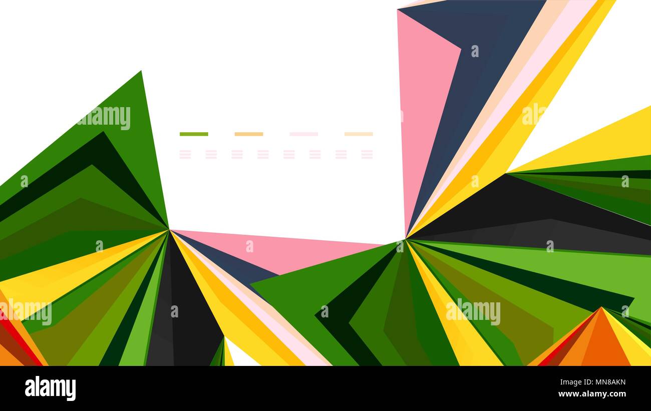 Modern triangle presentation template. Modern triangle presentation ...