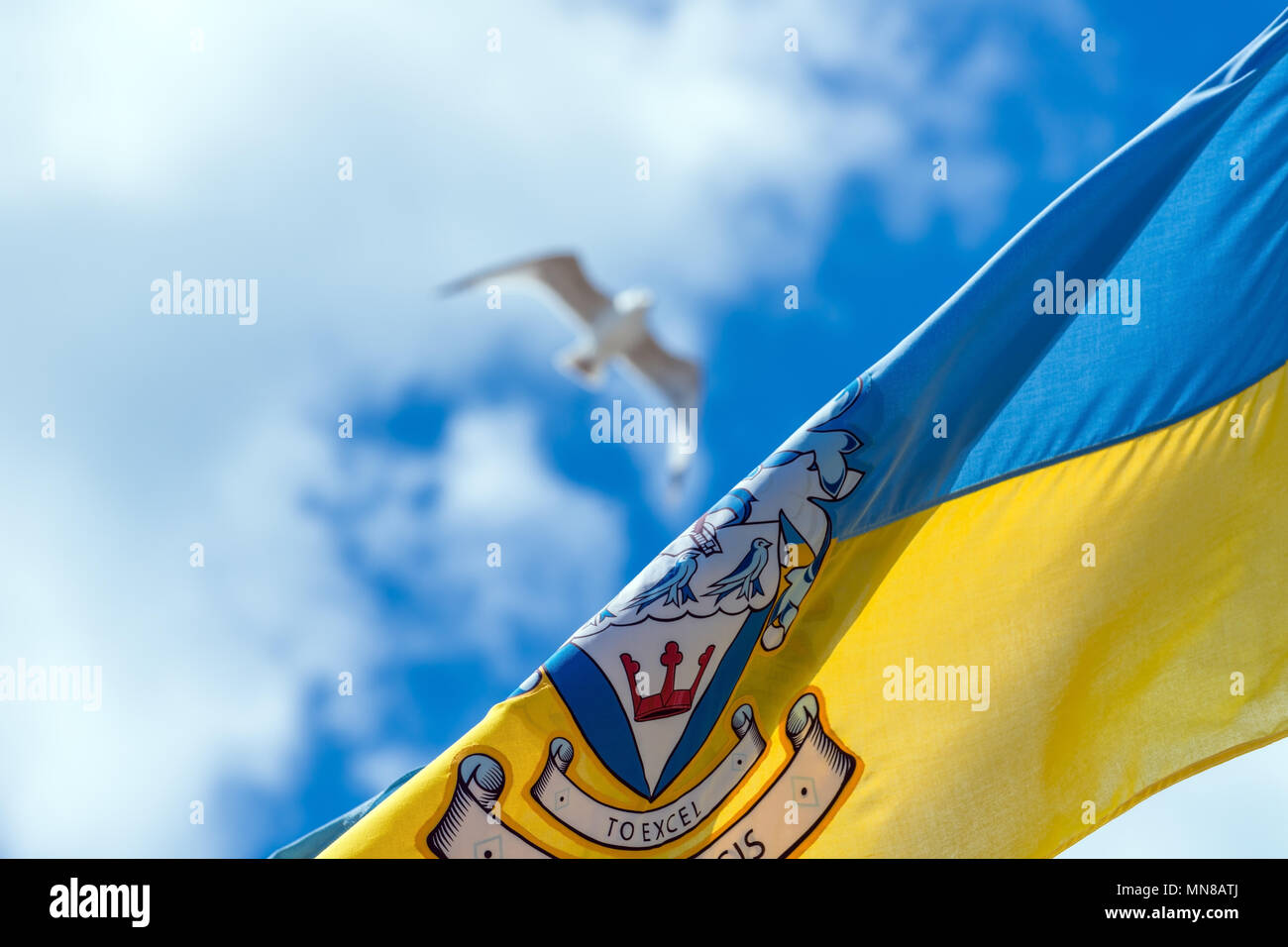 Bognor Regis Flag Stock Photo - Alamy