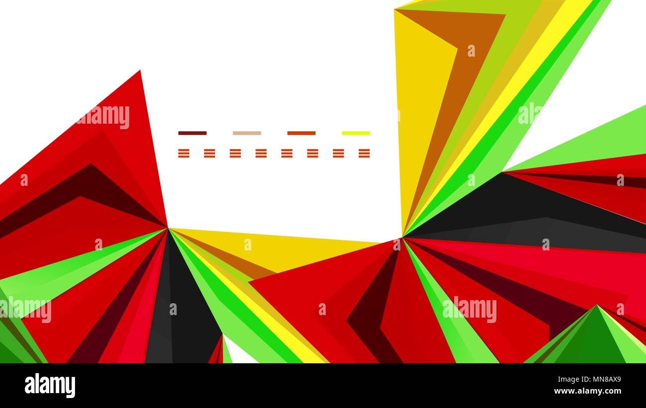 Modern triangle presentation template. Modern triangle presentation ...