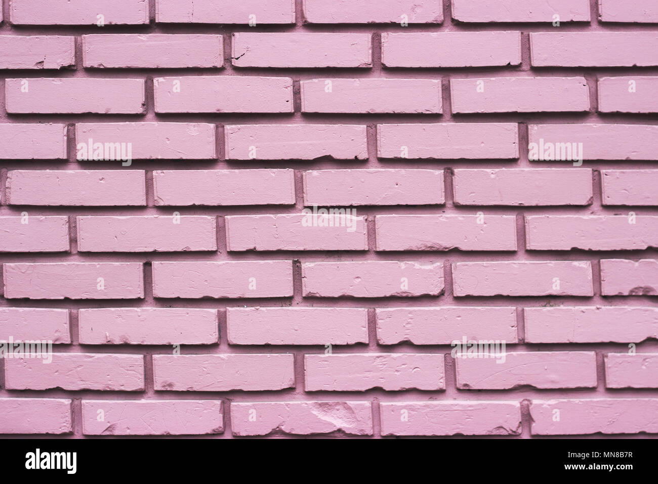 Pink brick wall Stock Photo - Alamy