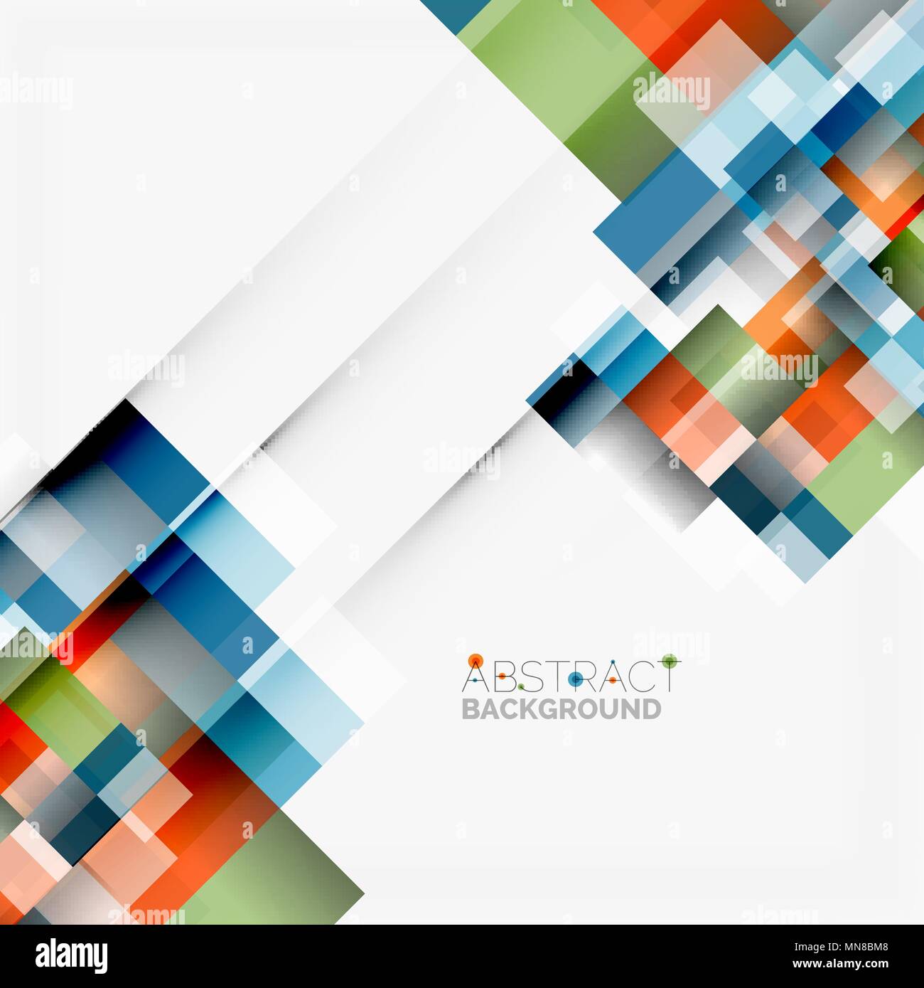 Abstract blocks template design background, simple geometric shapes on ...