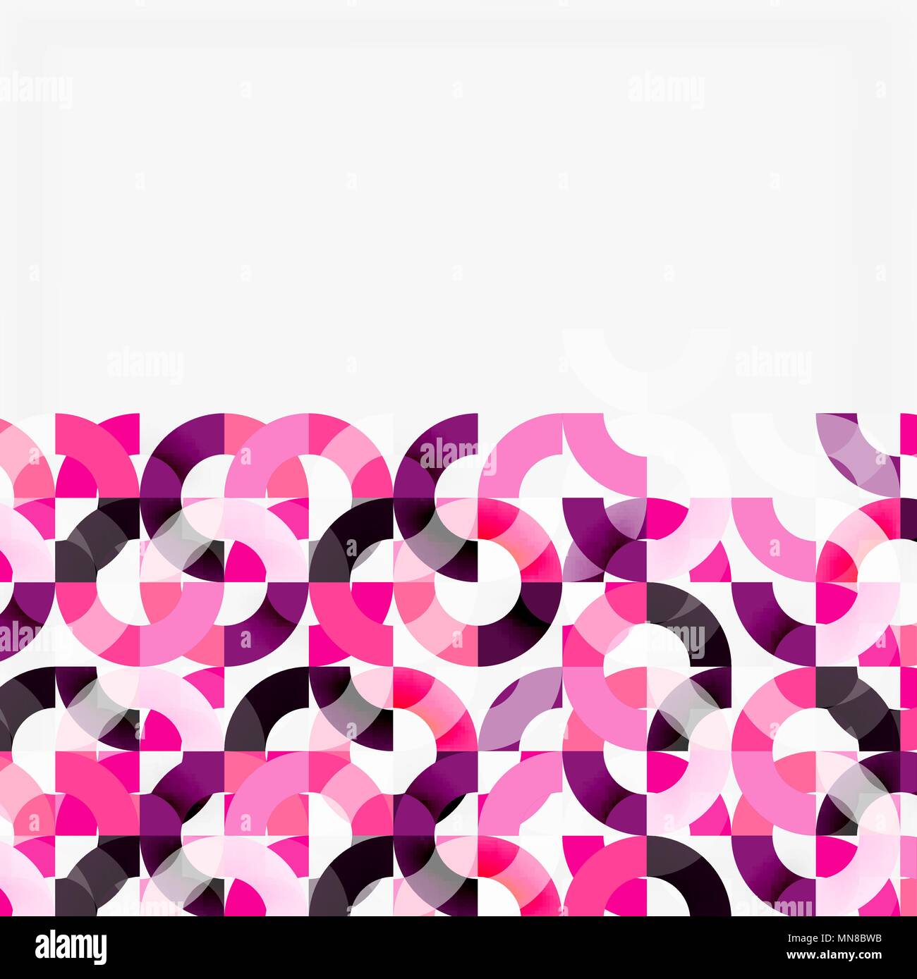 Colorful rings on grey background, modern geometric pattern design. Colorful rings on grey ...