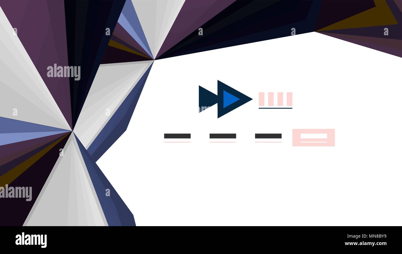 Modern triangle presentation template. Modern triangle presentation ...