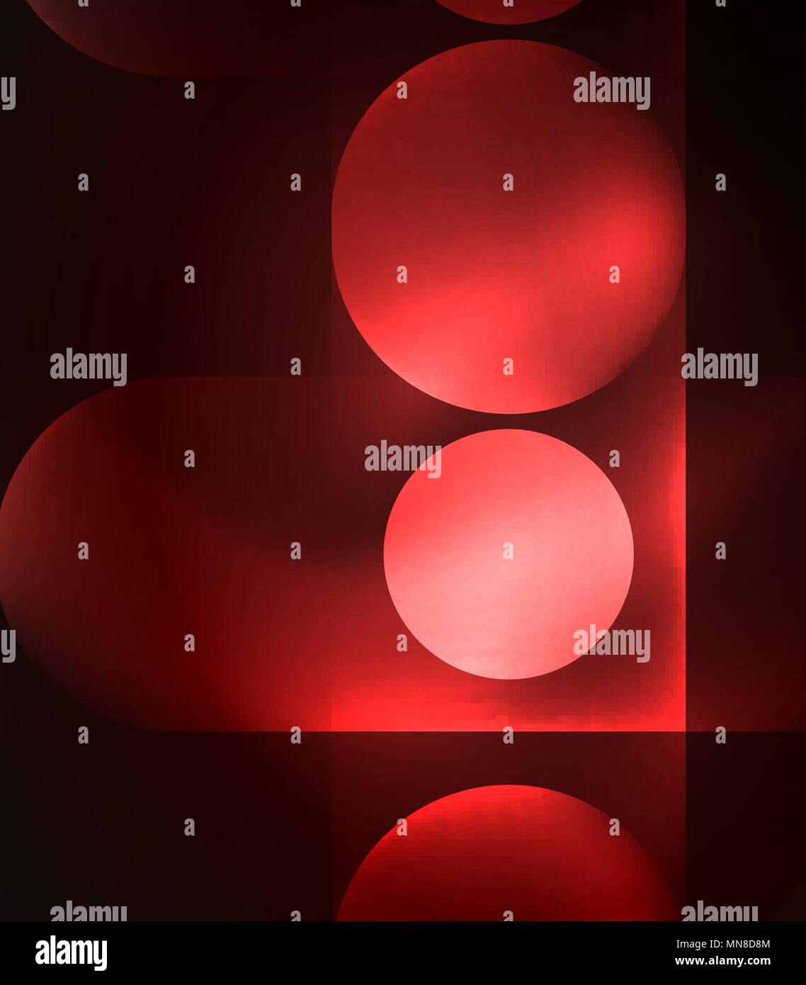 Vector glowing geometric shapes background. Vector glowing geometric ...