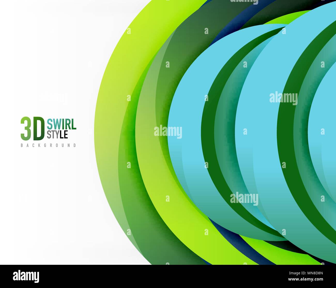 3D wave design. 3D wave lines design. Dynamic effect abstract vector ...