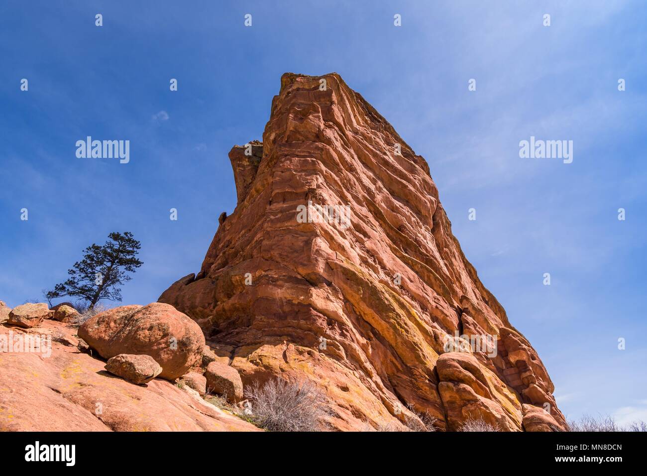 Red Rocks Amphitheatre, Colorado, USA Stock Photo - Alamy