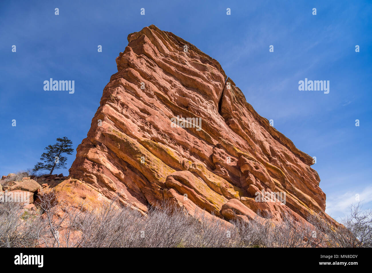Red Rocks Amphitheatre, Colorado, USA Stock Photo - Alamy