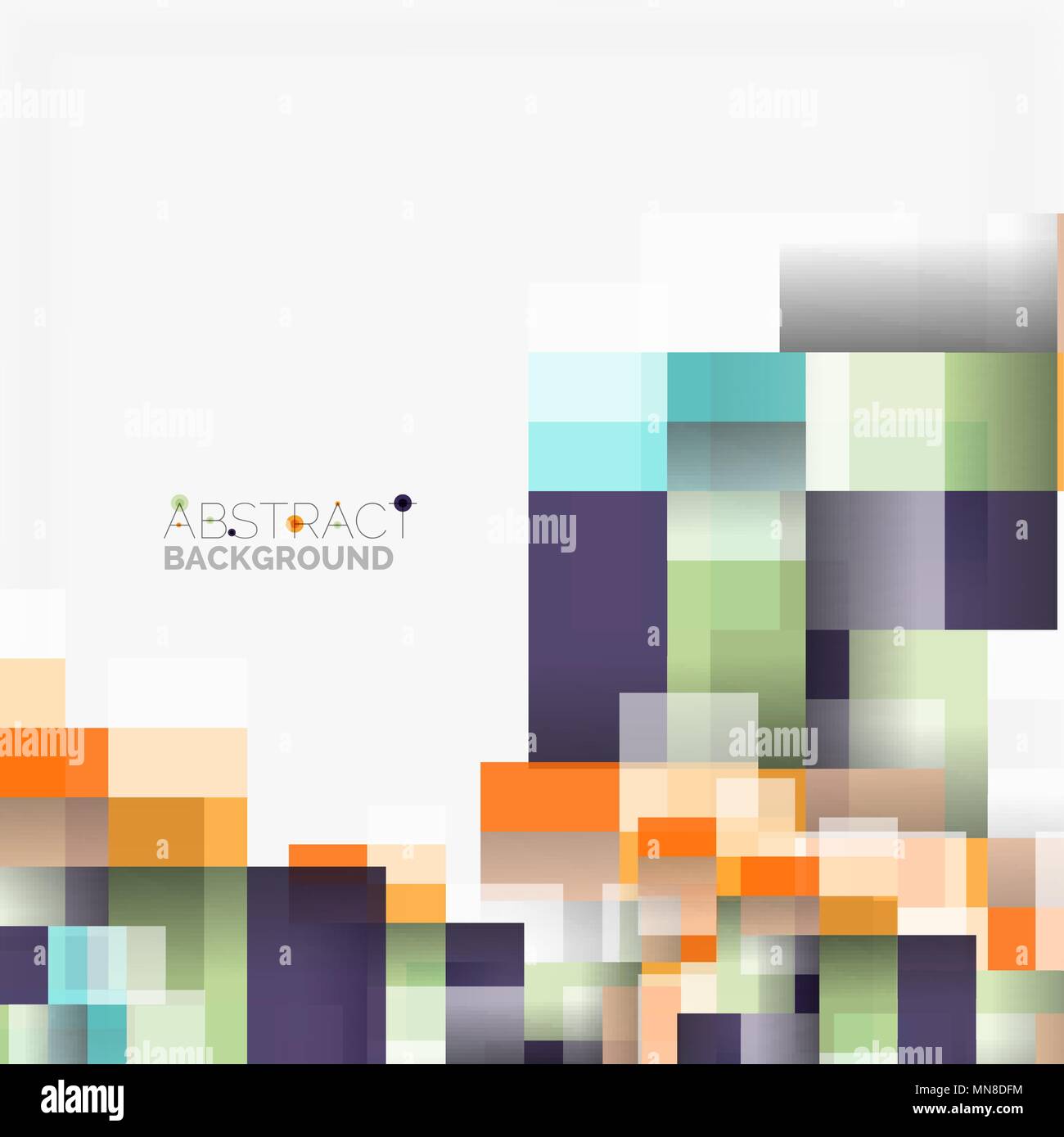 Abstract blocks template design background, simple geometric shapes on ...
