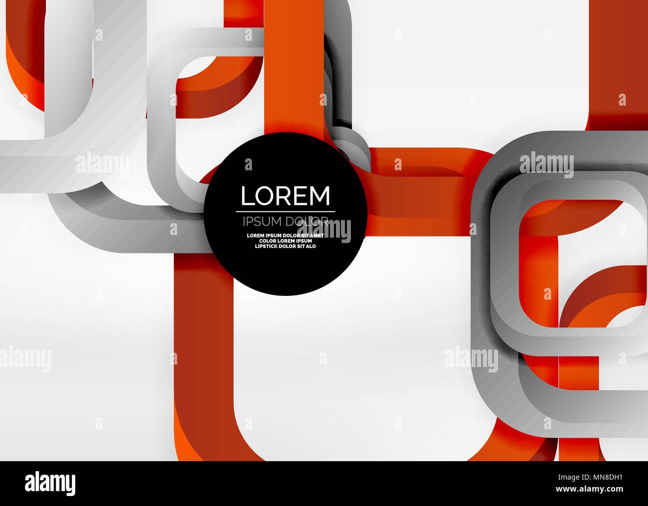 Squares geometric shapes in light grey 3d space. Squares geometric ...