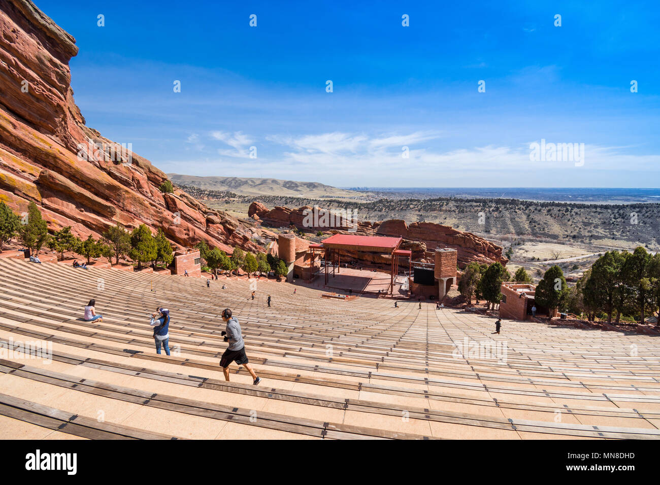 Red rocks amphitheatre hi-res stock photography and images - Alamy