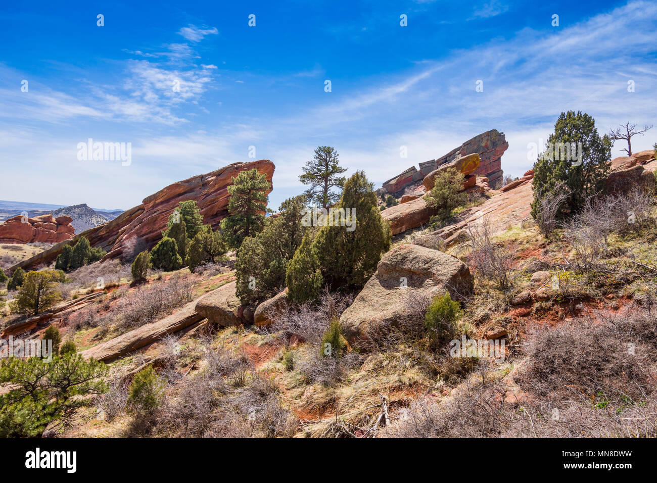 Red sandstone rock hi-res stock photography and images - Alamy