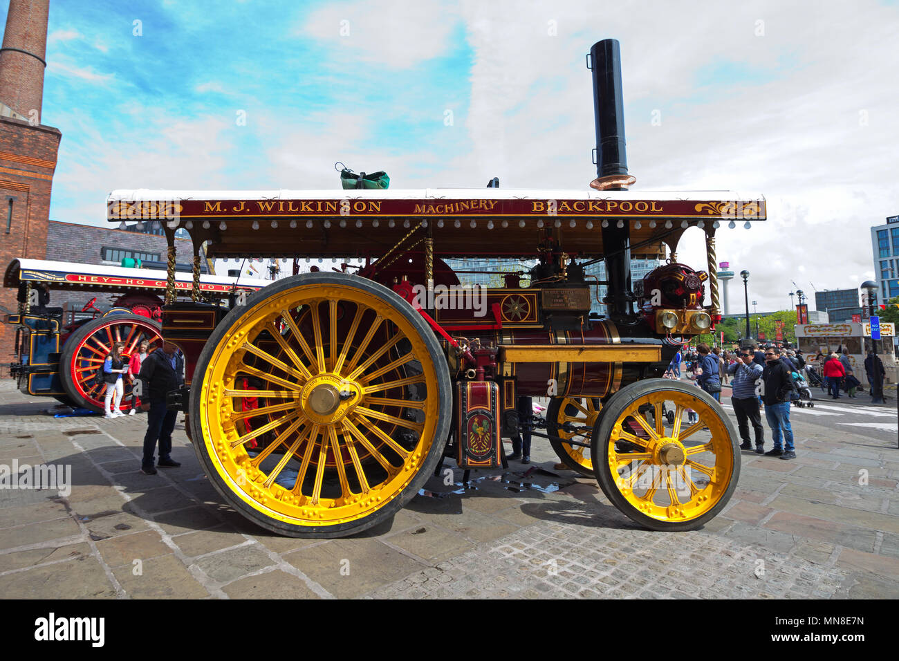 Foden Showmans Road Locomotive 2104, "Prospector" at the "Steam on the ...