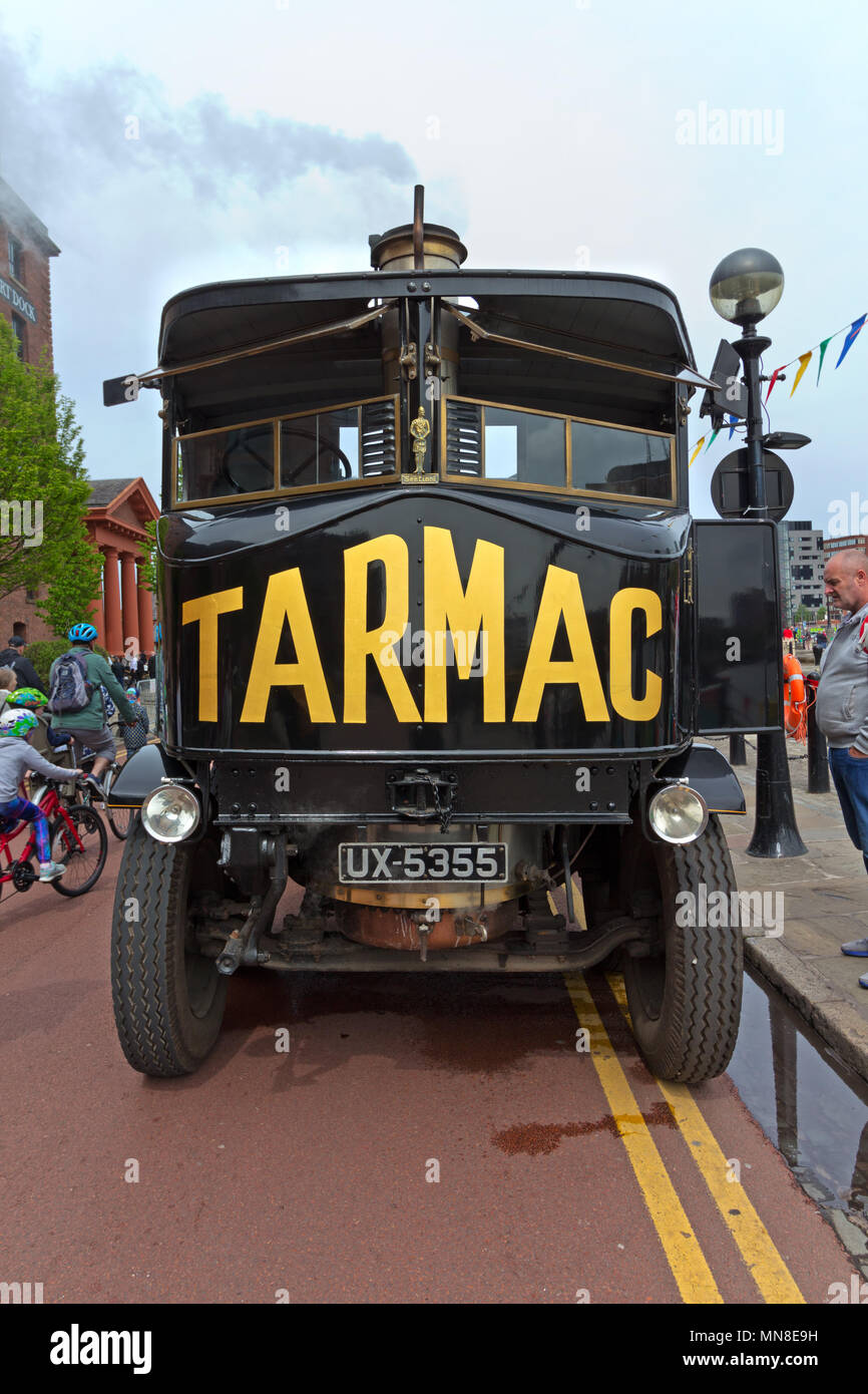 The last surviving Sentinel DG8 steam wagon on display at the "Steam on ...