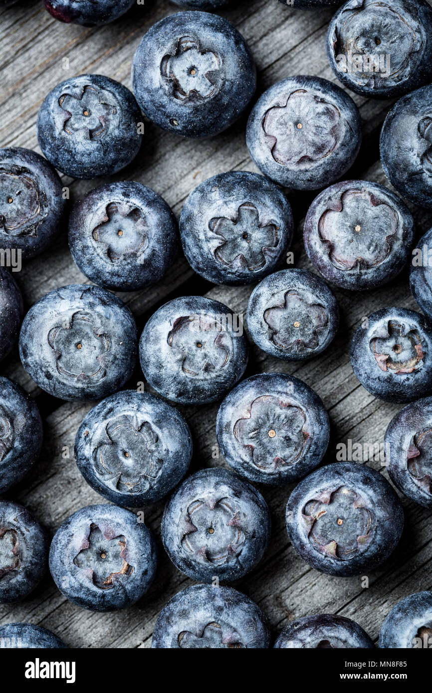 Fresh Berries - Blueberries background closeup Stock Photo - Alamy
