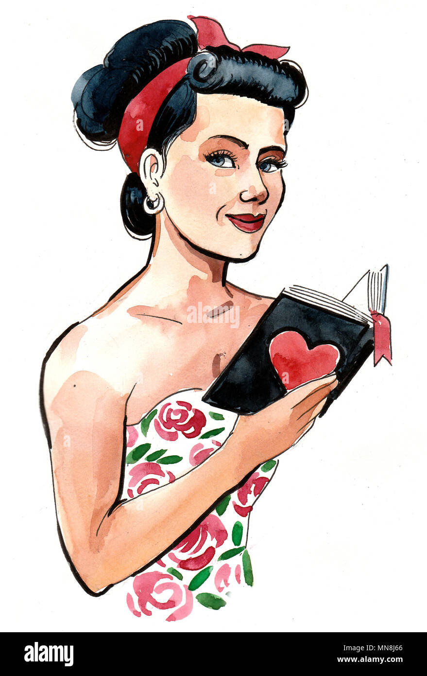 Holding book in hand Cut Out Stock Images & Pictures - Alamy