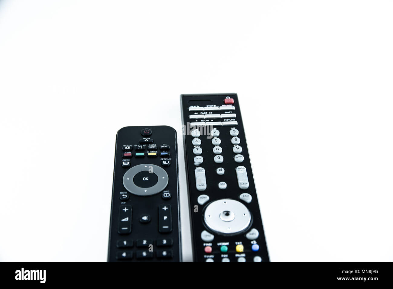 television remote control Stock Photo - Alamy
