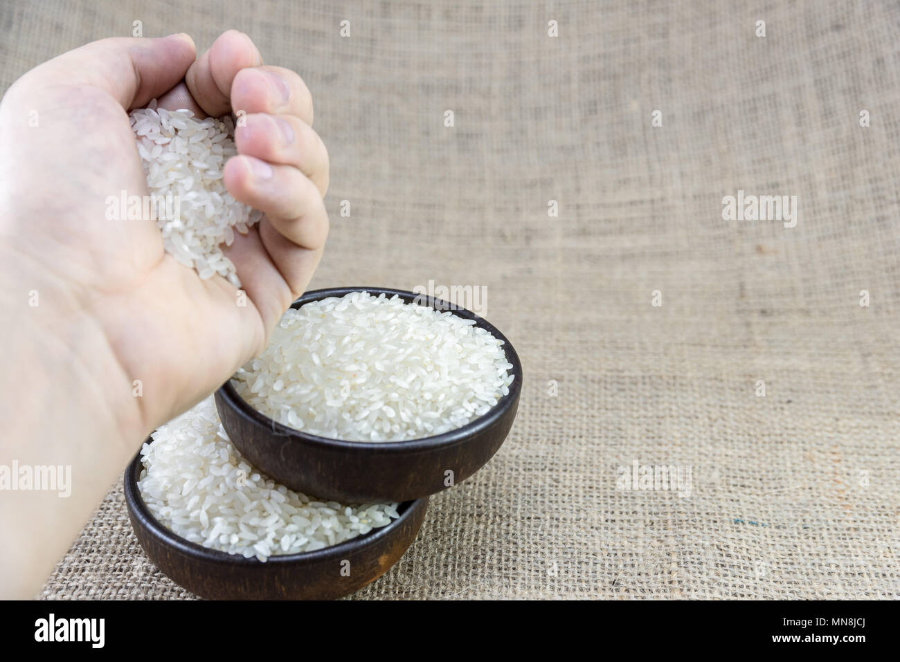Man Eating Rice Stock Photos & Man Eating Rice Stock Images - Alamy