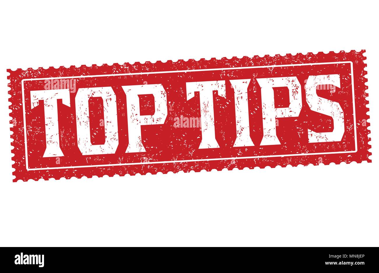 Top tips grunge rubber stamp on white background, vector illustration ...