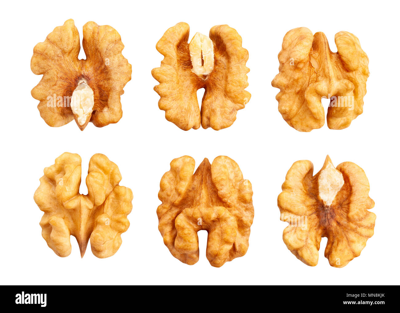 Half open walnuts hi-res stock photography and images - Alamy