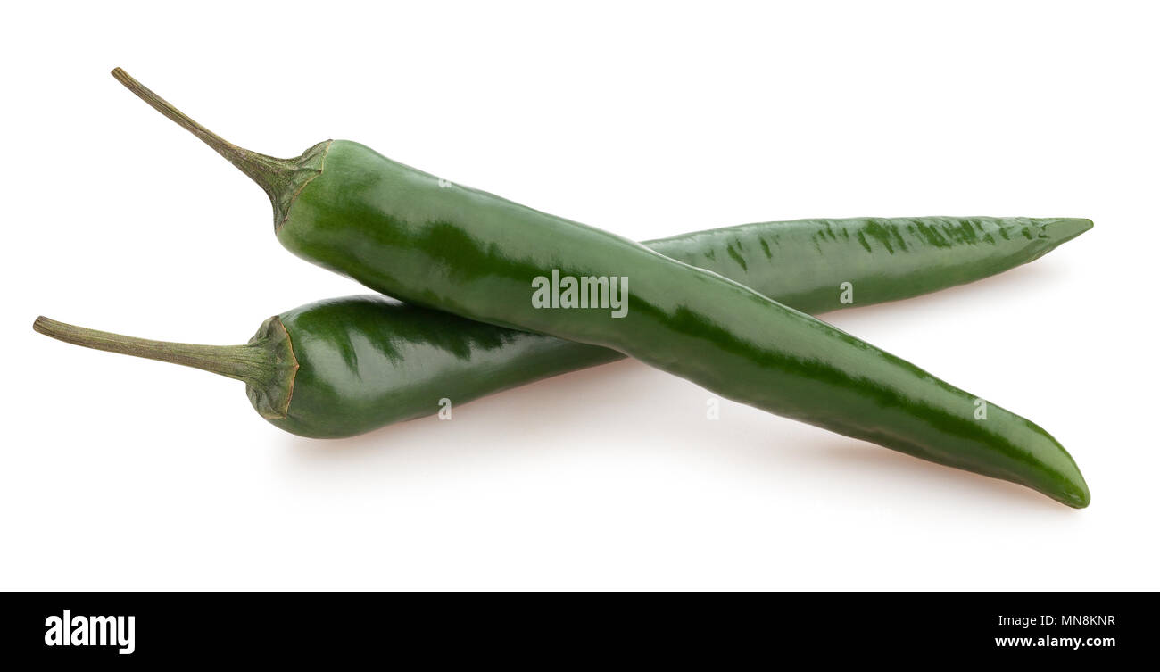 Two green chili hi-res stock photography and images - Alamy