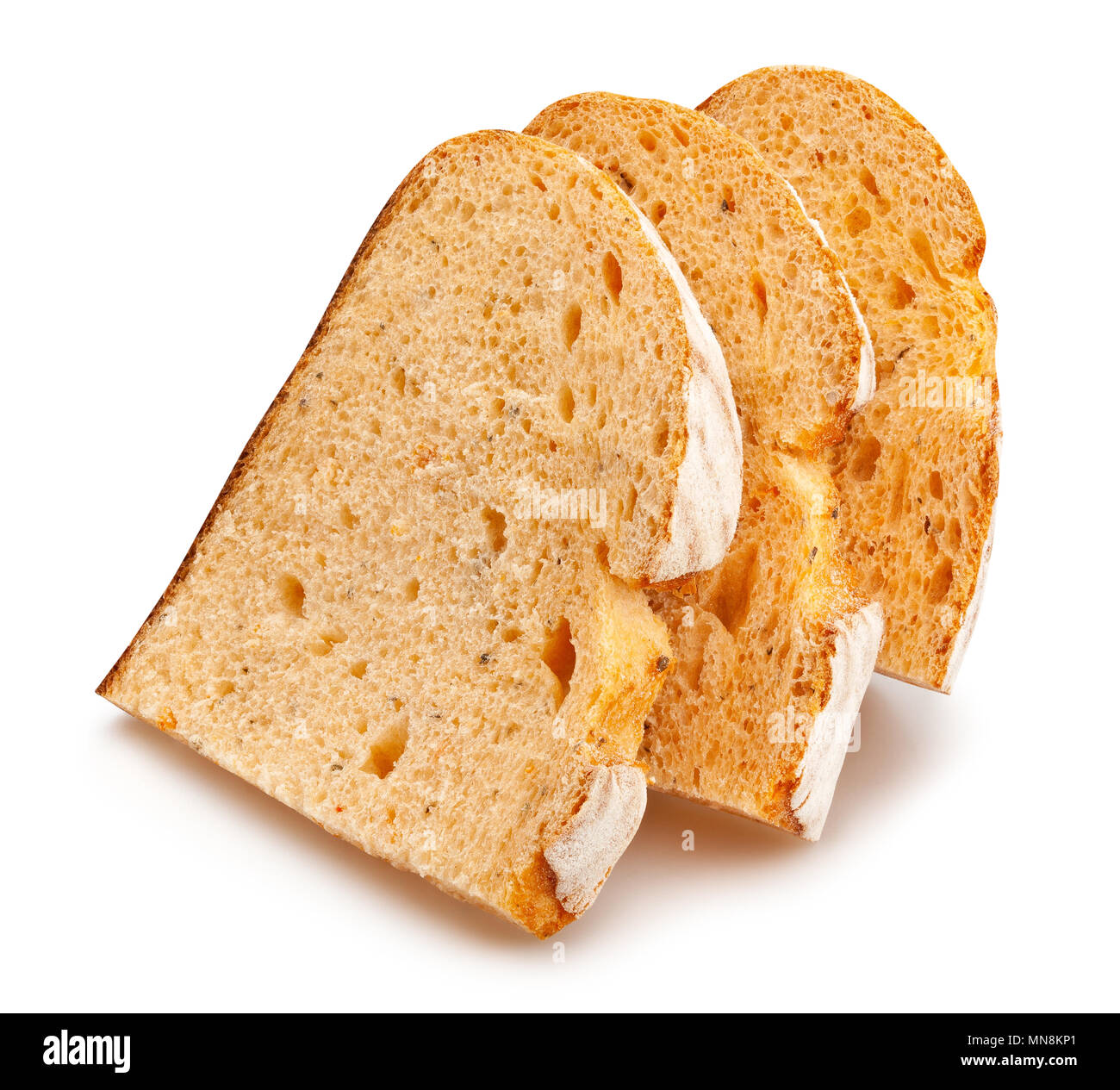 sliced bread path isolated Stock Photo - Alamy