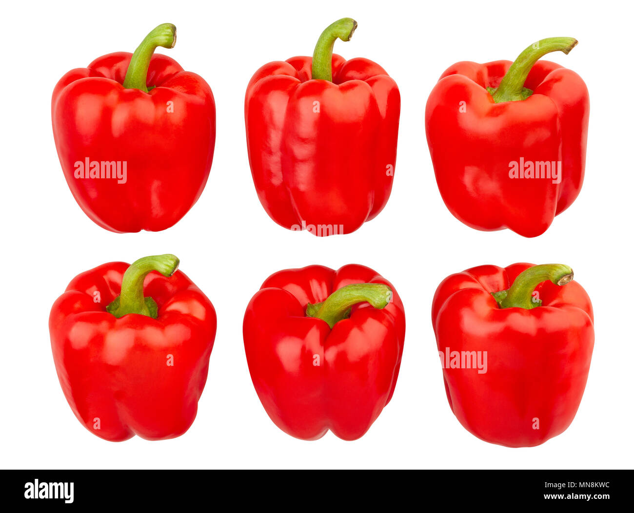 bell pepper path isolated Stock Photo - Alamy