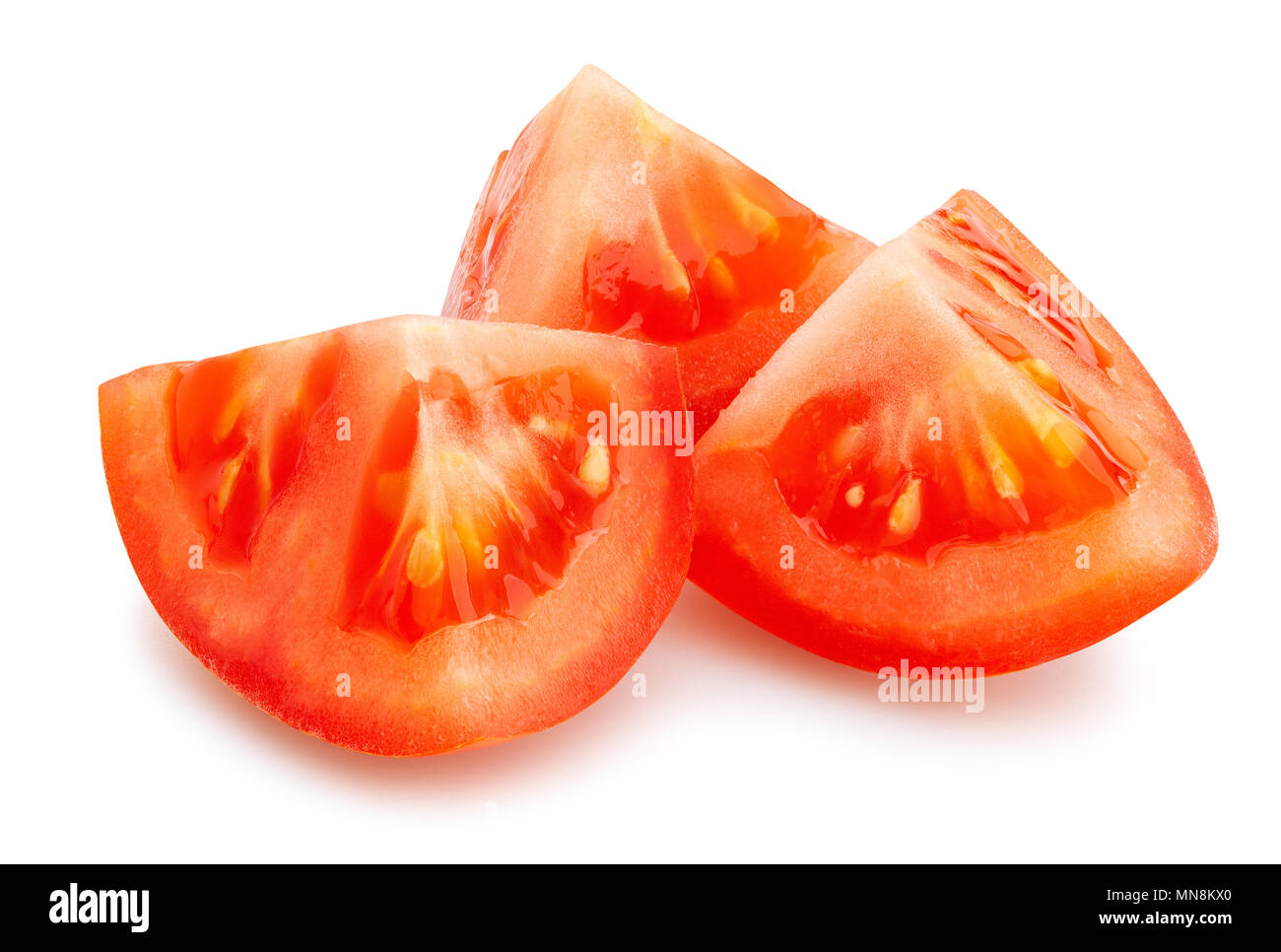 Tomato sliced seed hi-res stock photography and images - Alamy