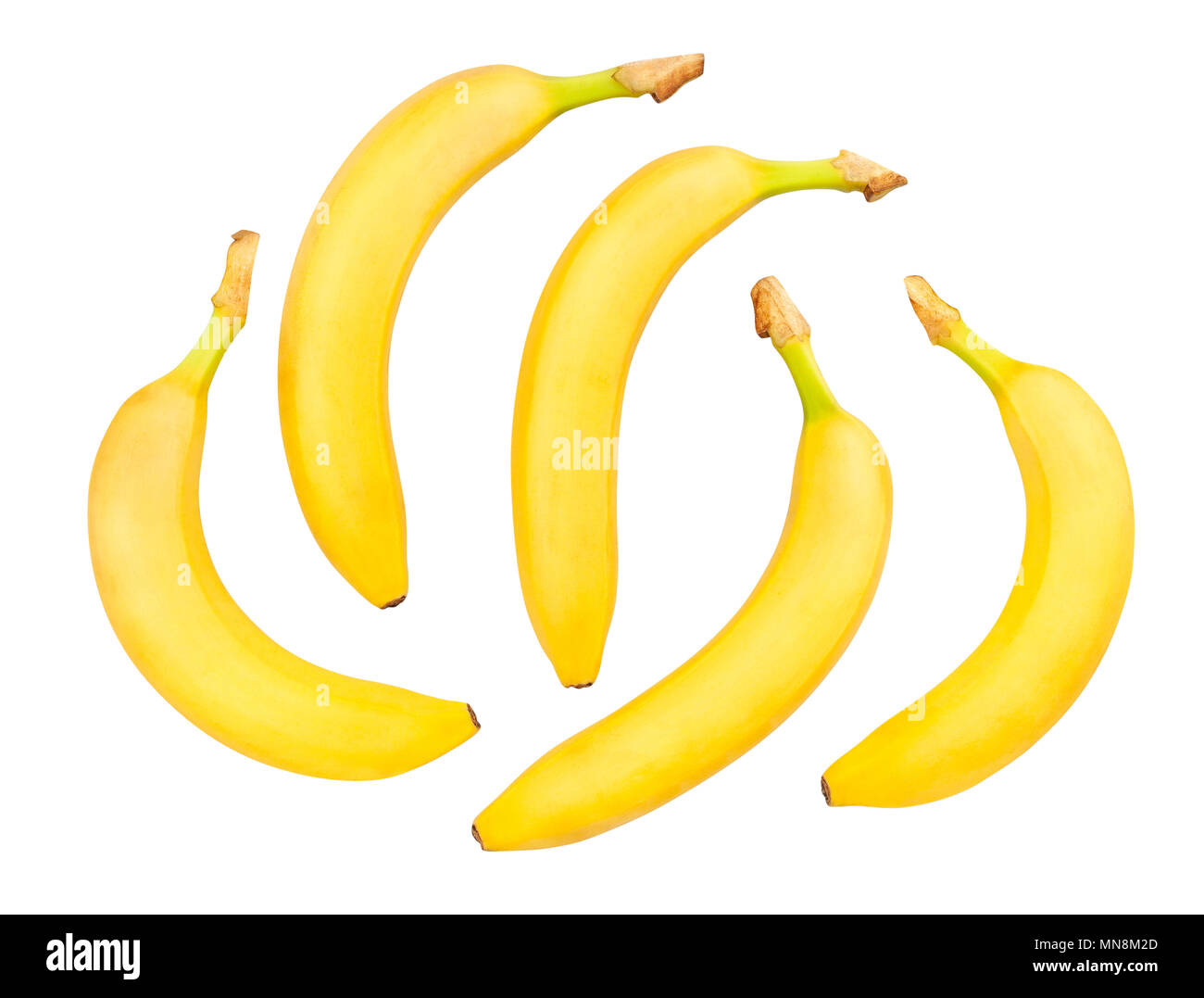 banana path isolated Stock Photo - Alamy