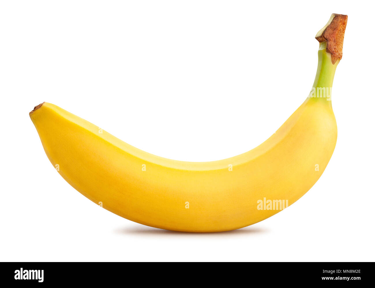 banana path isolated Stock Photo - Alamy