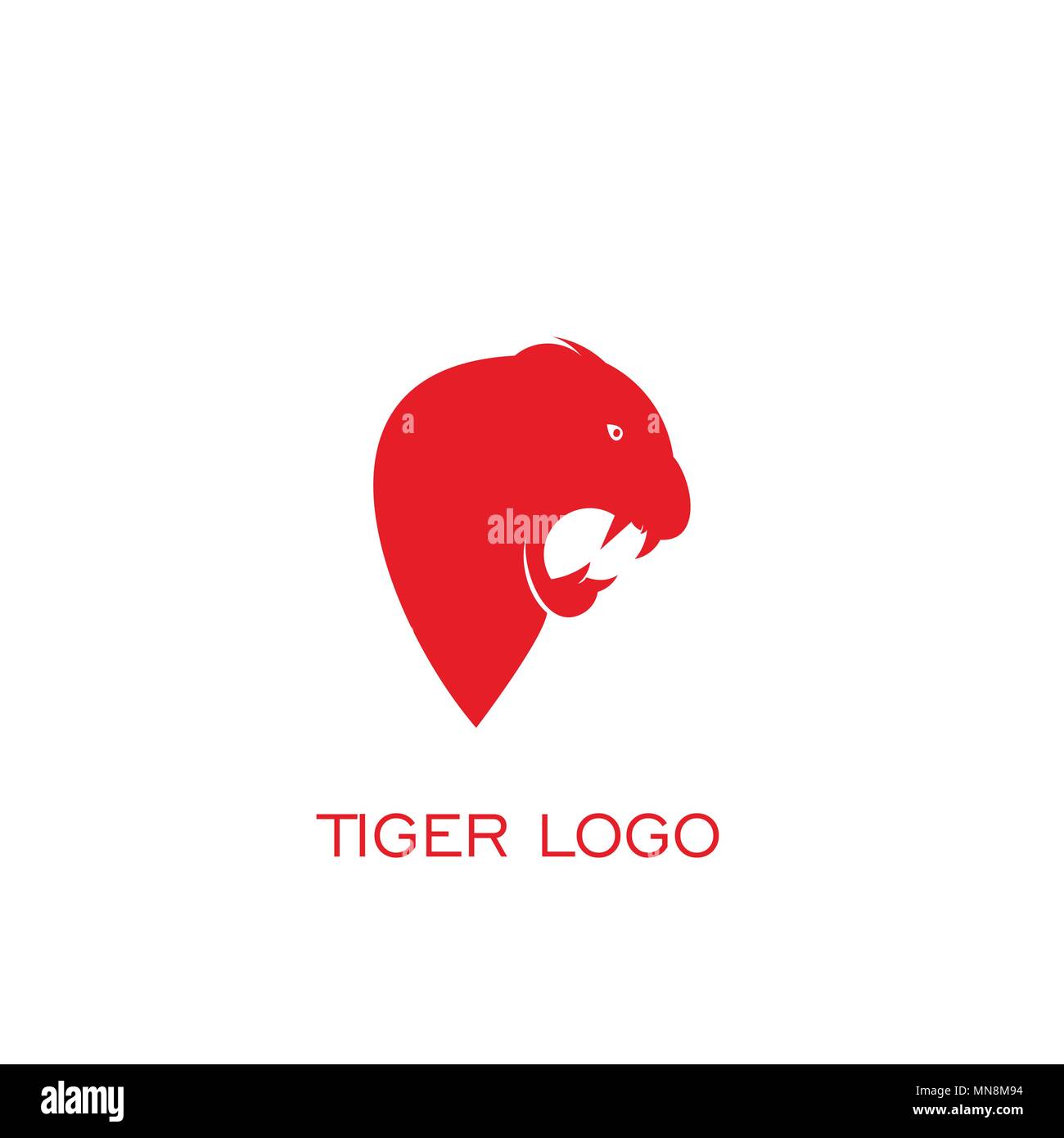 Wildlife head icons Stock Vector Images - Alamy