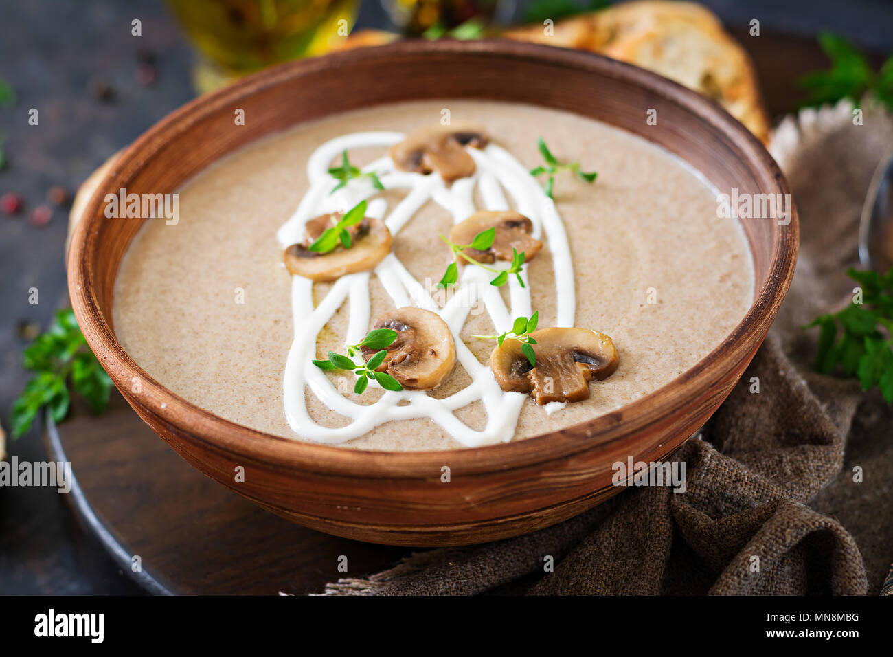 Organic natural food menu hi-res stock photography and images - Alamy