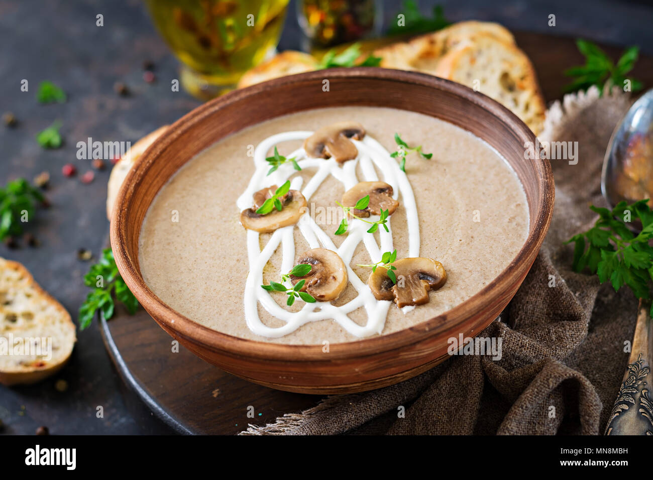 Organic natural food menu hi-res stock photography and images - Alamy
