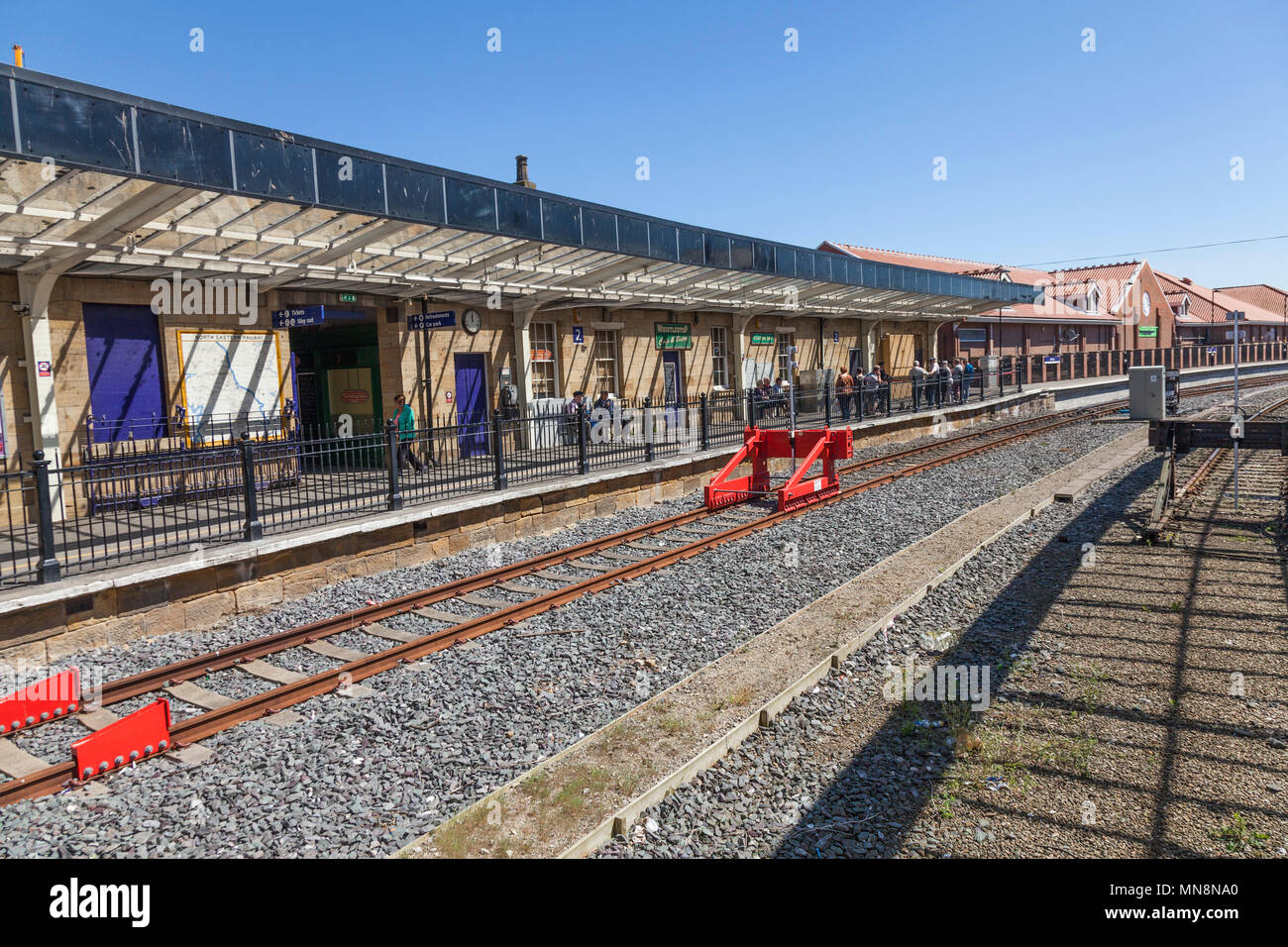 Whitby railway station north yorkshire hi-res stock photography and ...