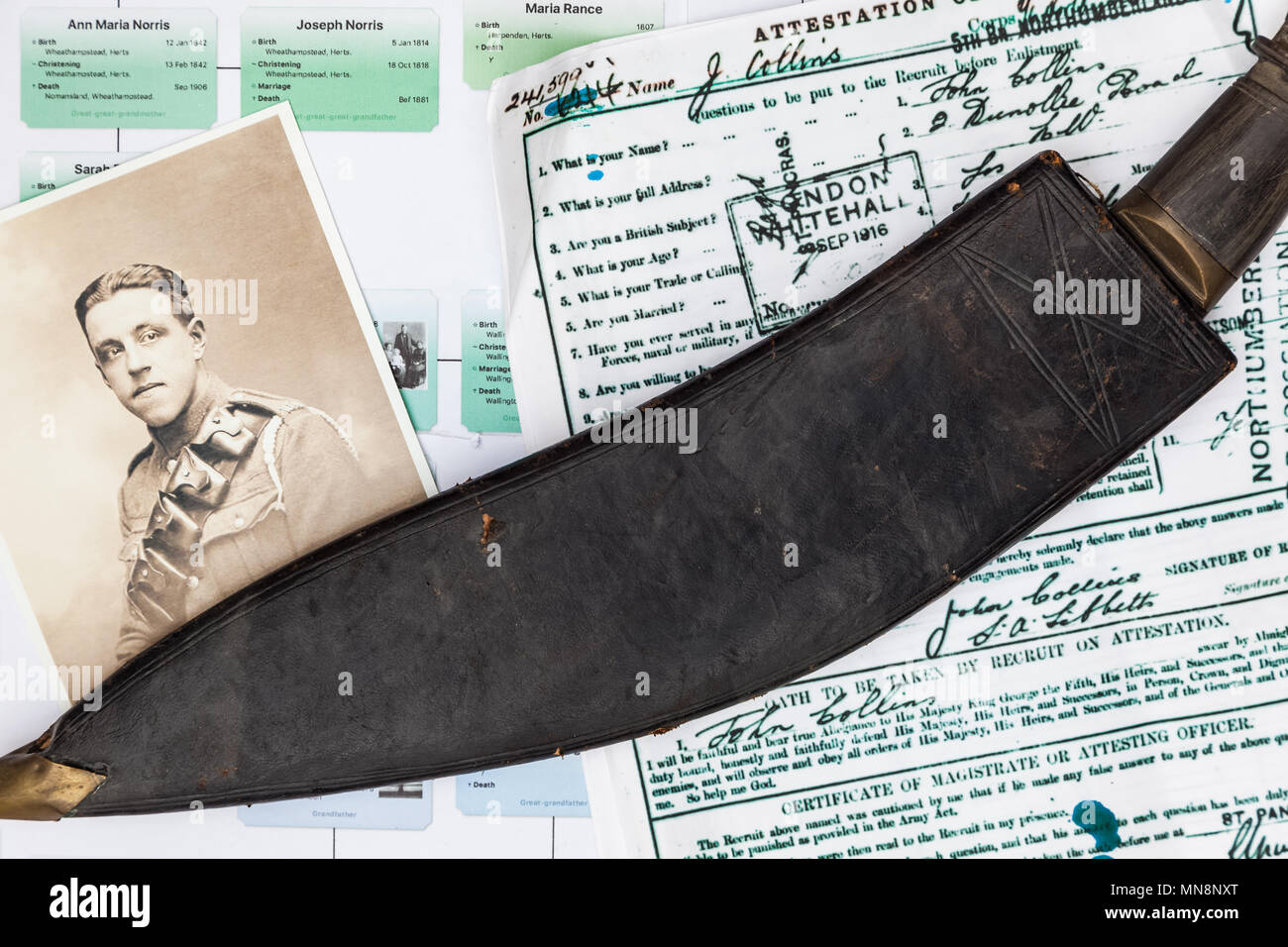 Relative soldier hi-res stock photography and images - Alamy