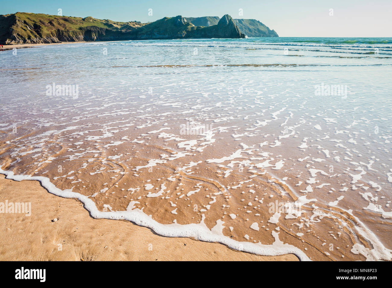 Gower Peninsula coastal landscapes Stock Photo - Alamy
