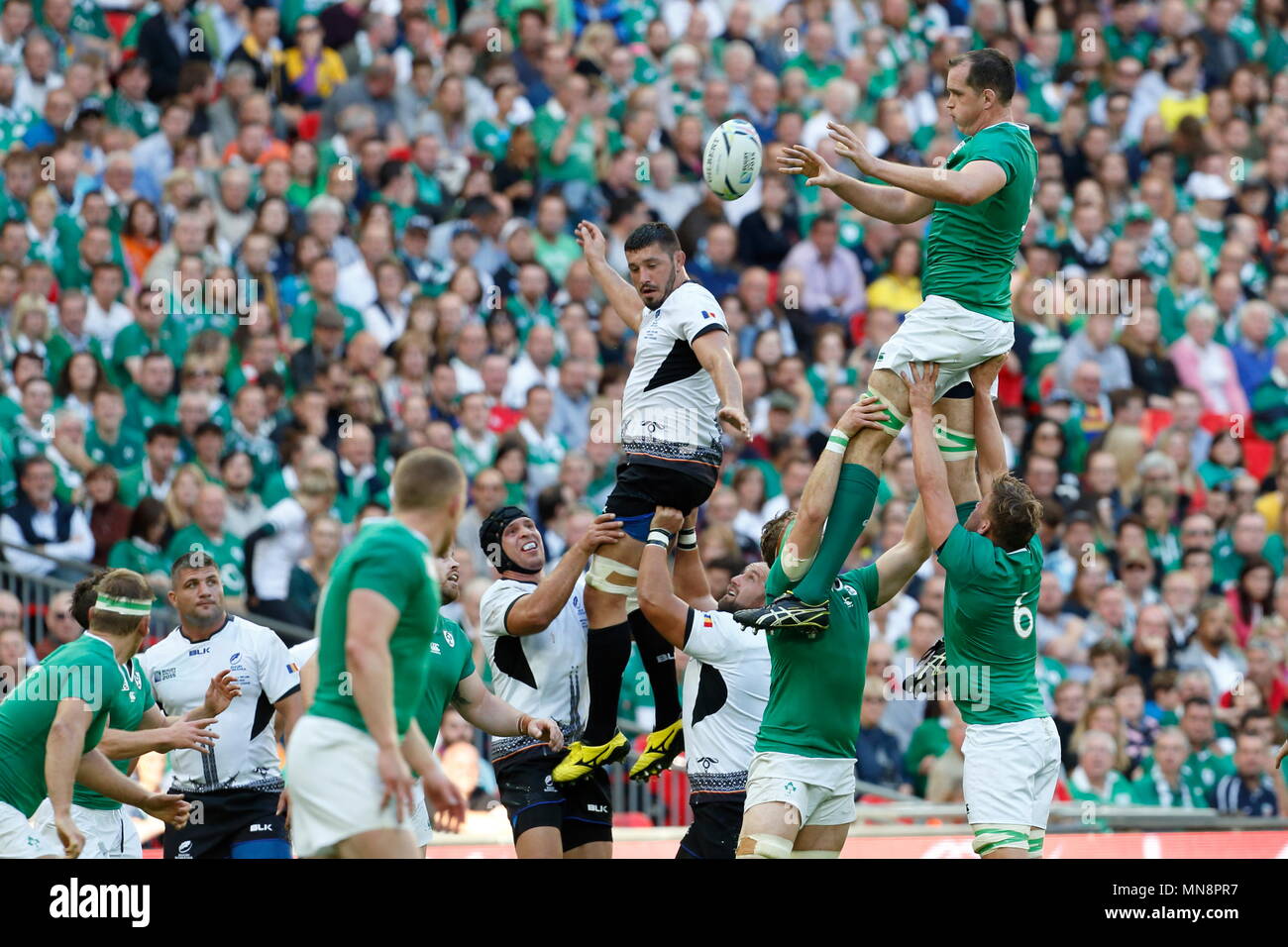 Contest the line out ball hi-res stock photography and images - Alamy