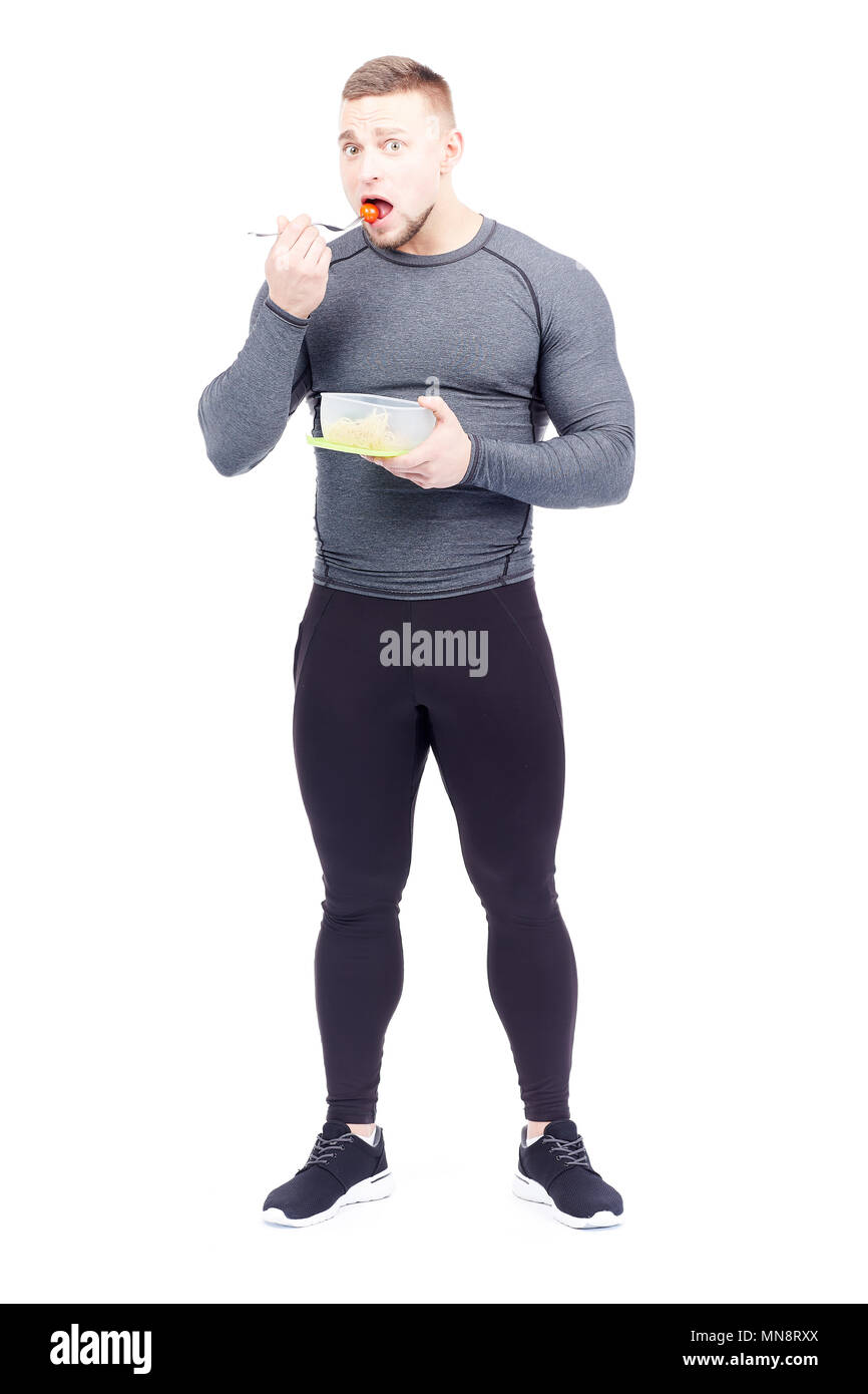 Athlete eating pasta hi-res stock photography and images - Alamy
