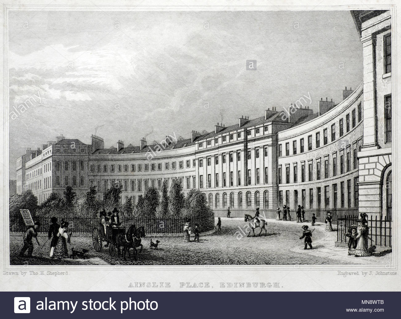 Edinburgh old town 1800s hi-res stock photography and images - Alamy